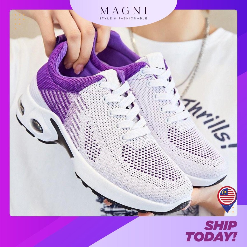READY STOCK Magni Kasut Sport Perempuan Kasut Murah Kasut Kasual Wanita ...