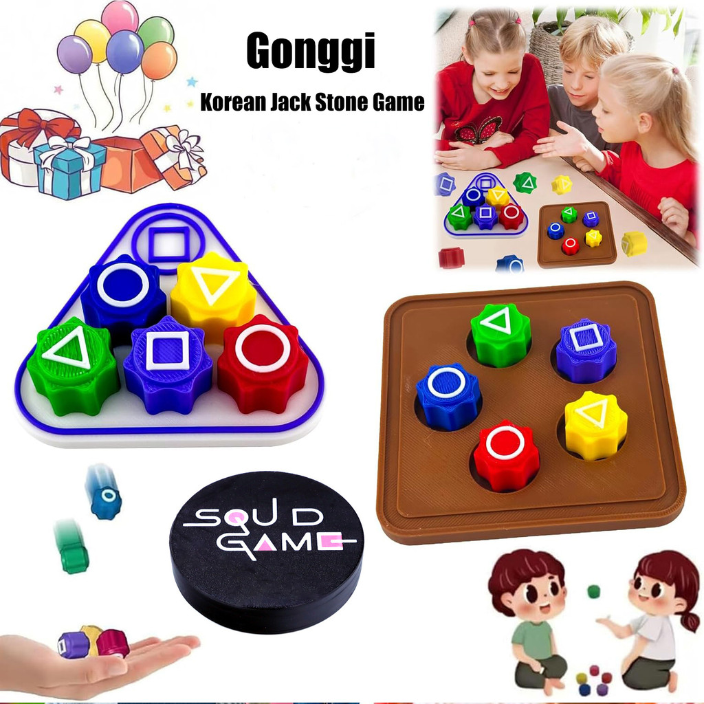 [Squid Game2] Gonggi Korean Jack Stone Game Sieve Props Valentine's Day ...