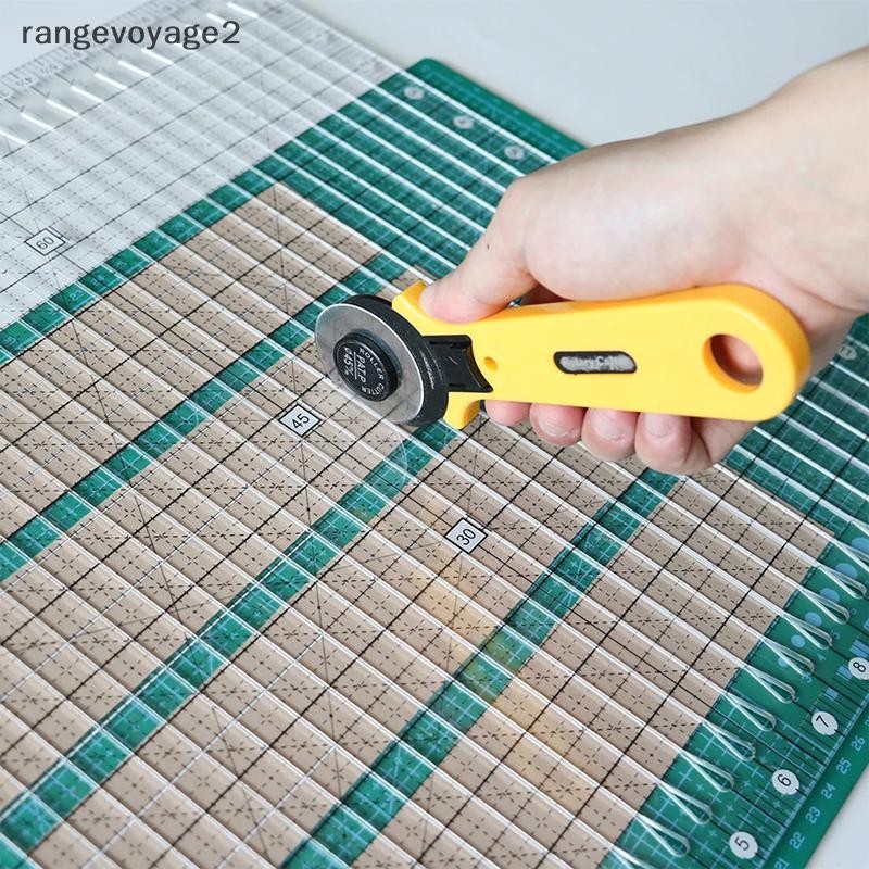 [rangevoyage2] 5 In 1 Quilt Cutting Ruler Acrylic Transparent Squared ...
