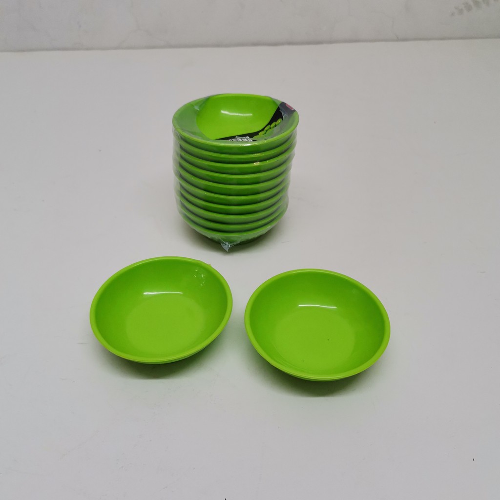 Chili Plate Sauce Plate / ( 1PACK = 10PCS ) CILI PLATE GREEN 68MM ...