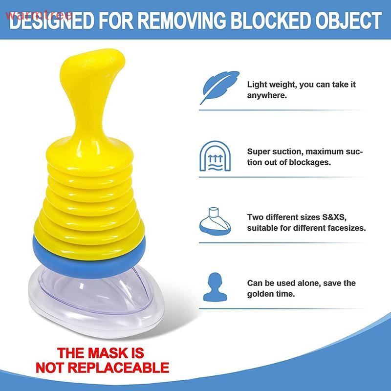 (warmtree) Rescue First Aid Kit Anti Suffocation Choking Emergency ...