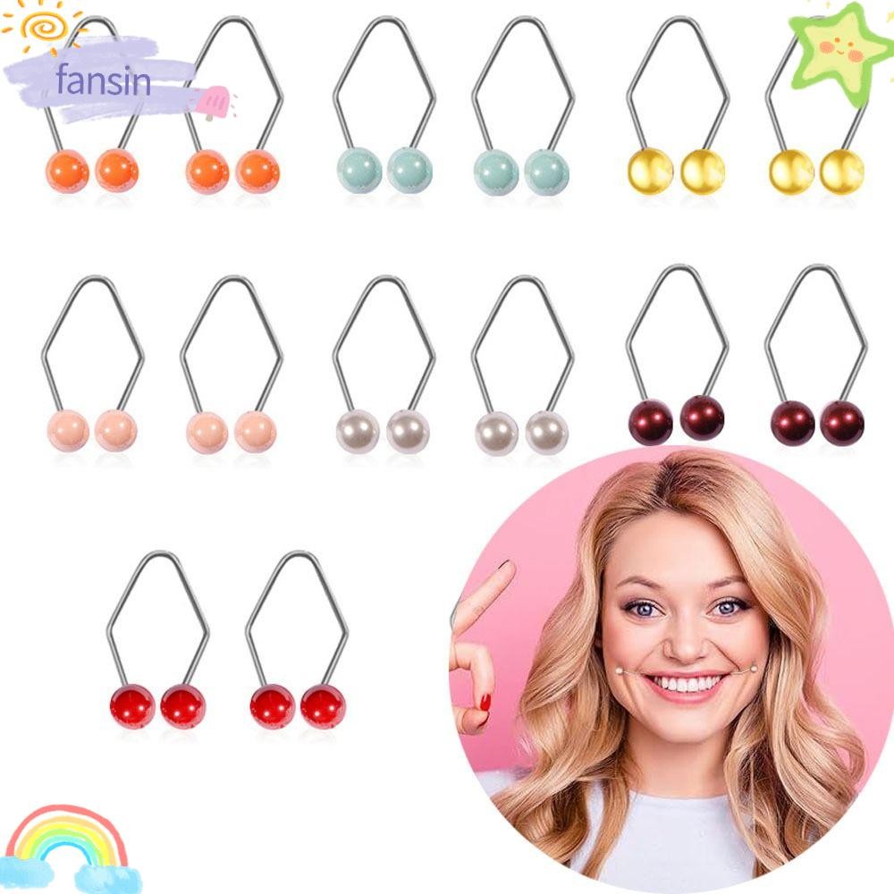 FANSIN 1 Pair Dimple Trainer, Facial Beauty Tools Pearl Dimple Maker ...