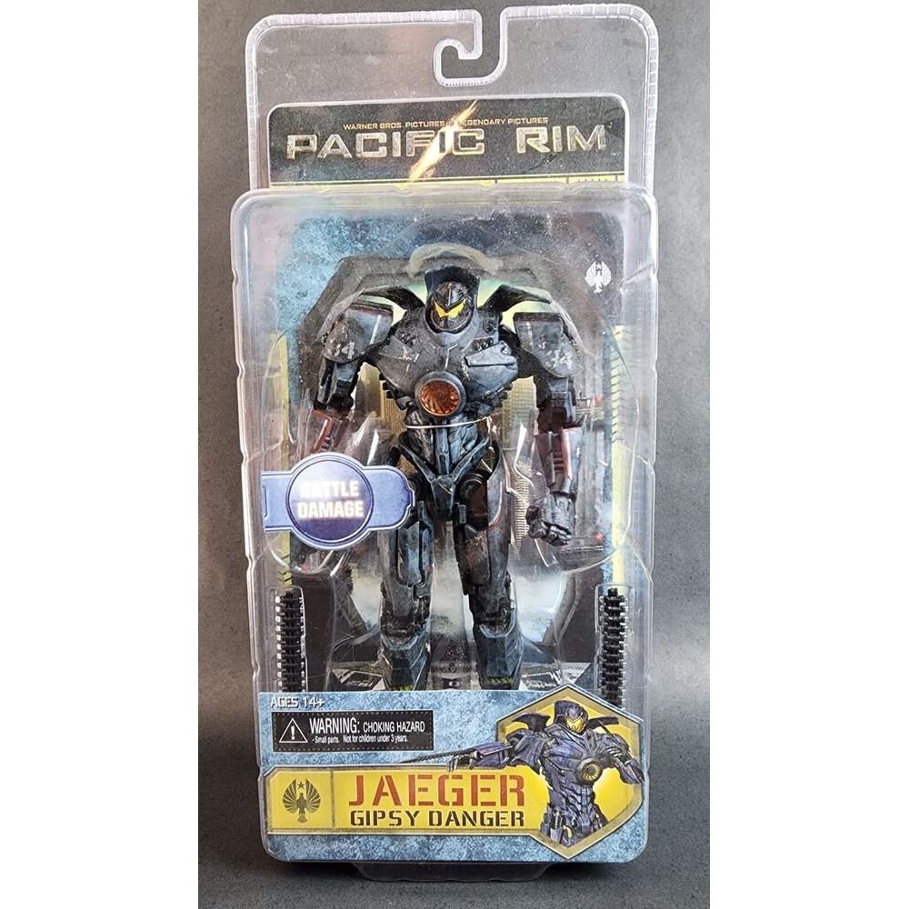 NECA 8" 2013 Pacific Rim Jaeger Battle Damage Gipsy Danger Action ...