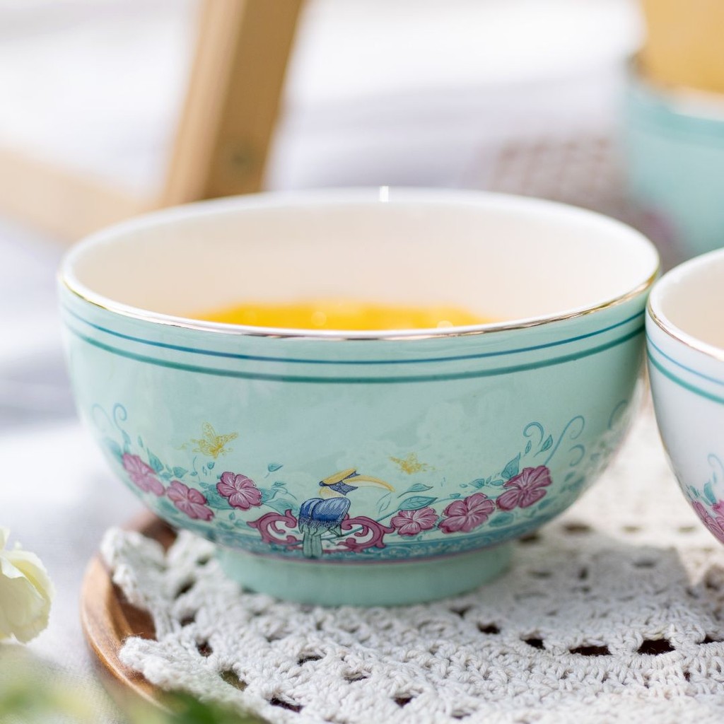 Color King Ceramic Bowl 5" (Set of 2) /The Heritage Garden Collection ...