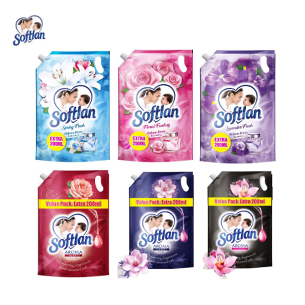 SOFTLAN FABRIC SOFTENER 1500ML/1700ML REFILL | Shopee Malaysia