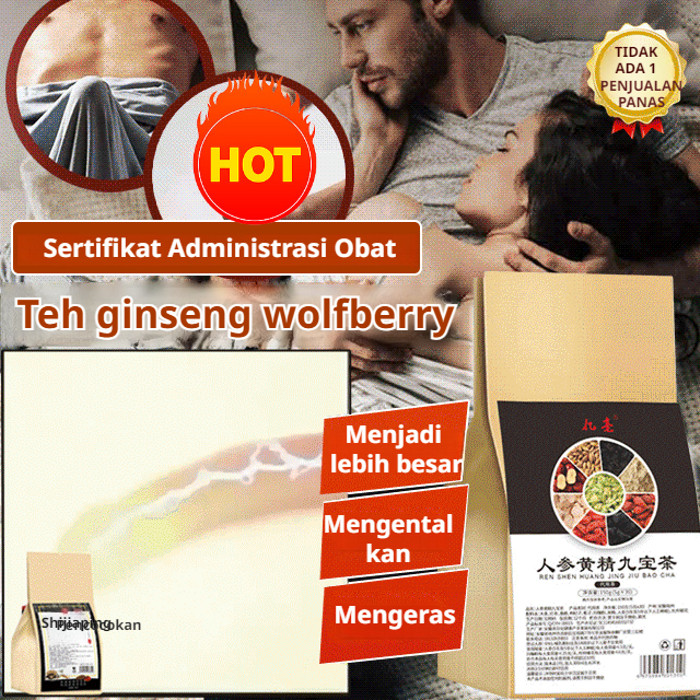 Late night overtime health tea ginseng liver tea wolfberry combination ...
