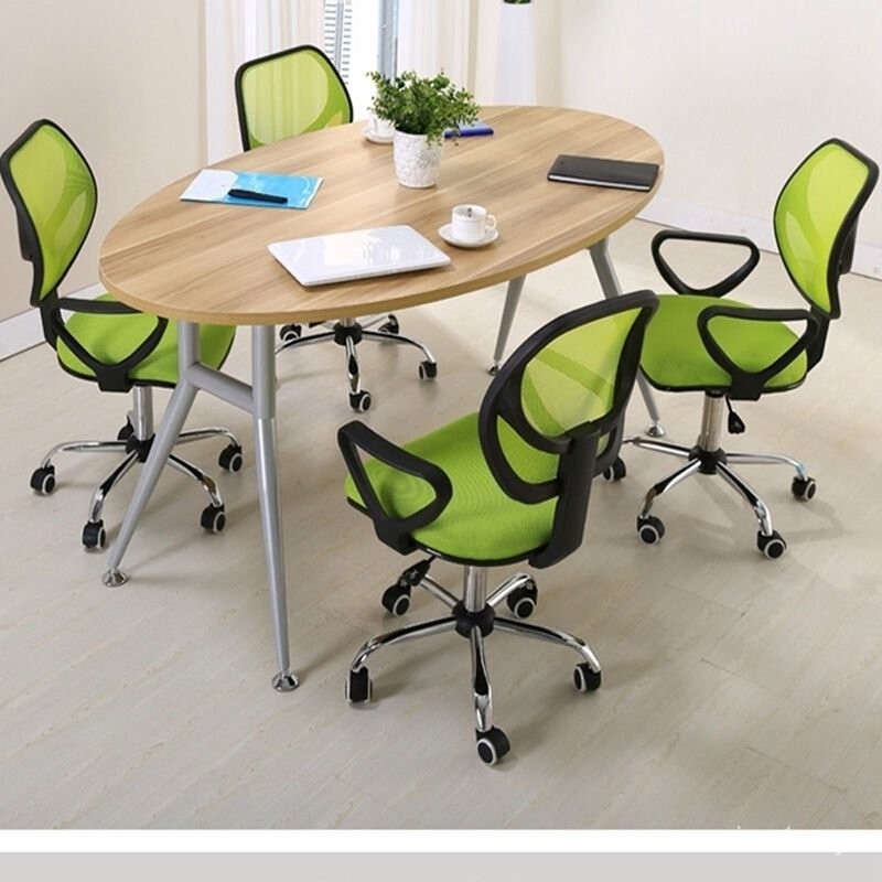 New Style Office Furniture Desk Oval Conference Table Small Conference ...