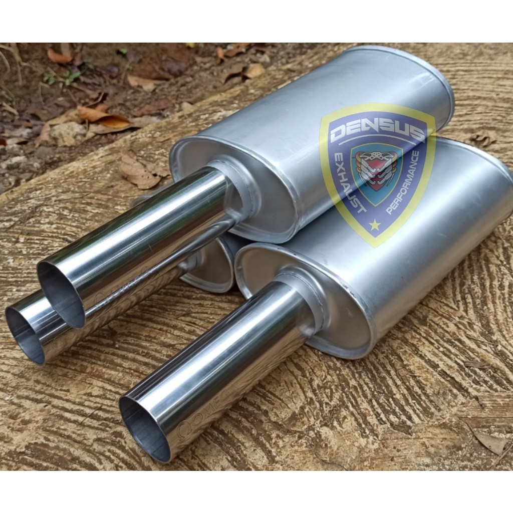 Omega Racing Semi Stainless Car Exhaust with Gahar Bass Sound for Agya ...
