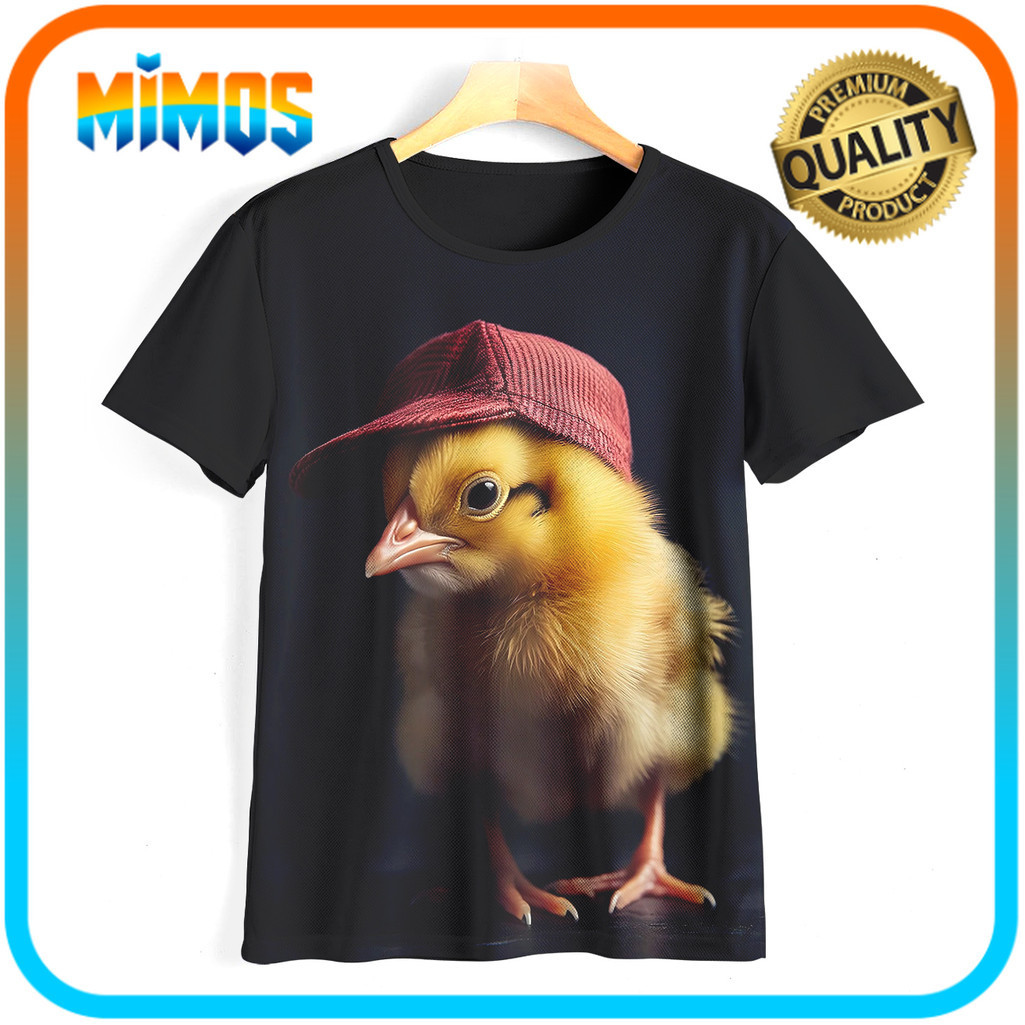 3d Chick T-shirt Animation TV Cartoon Clothes Tops 3D Chicken Clothes ...
