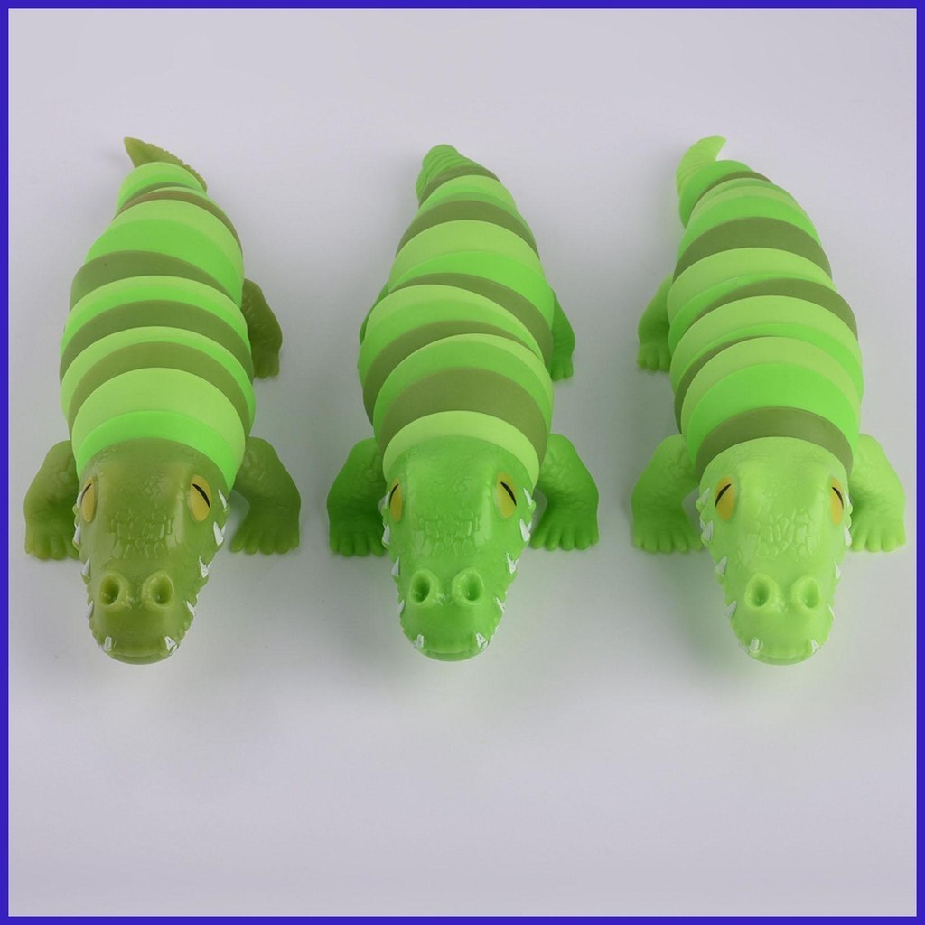 Funny Crocodile Toy Hand Sensory Fidget Toy for Kids Cartoon Crocodile ...
