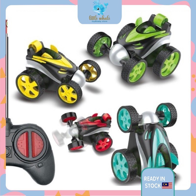 🐳360° Rotation Remote Control Racing Car, Rc Cars Flip and Roll Stunt ...