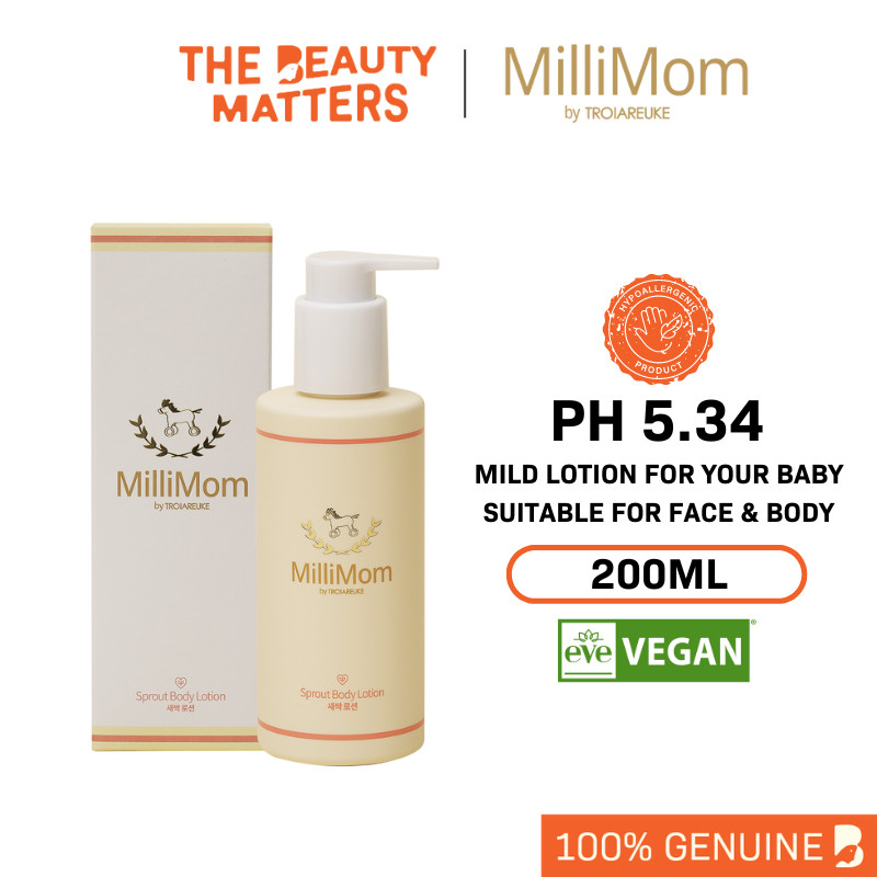 MILLIMOM SPROUT BODY LOTION (200ML) | Shopee Malaysia