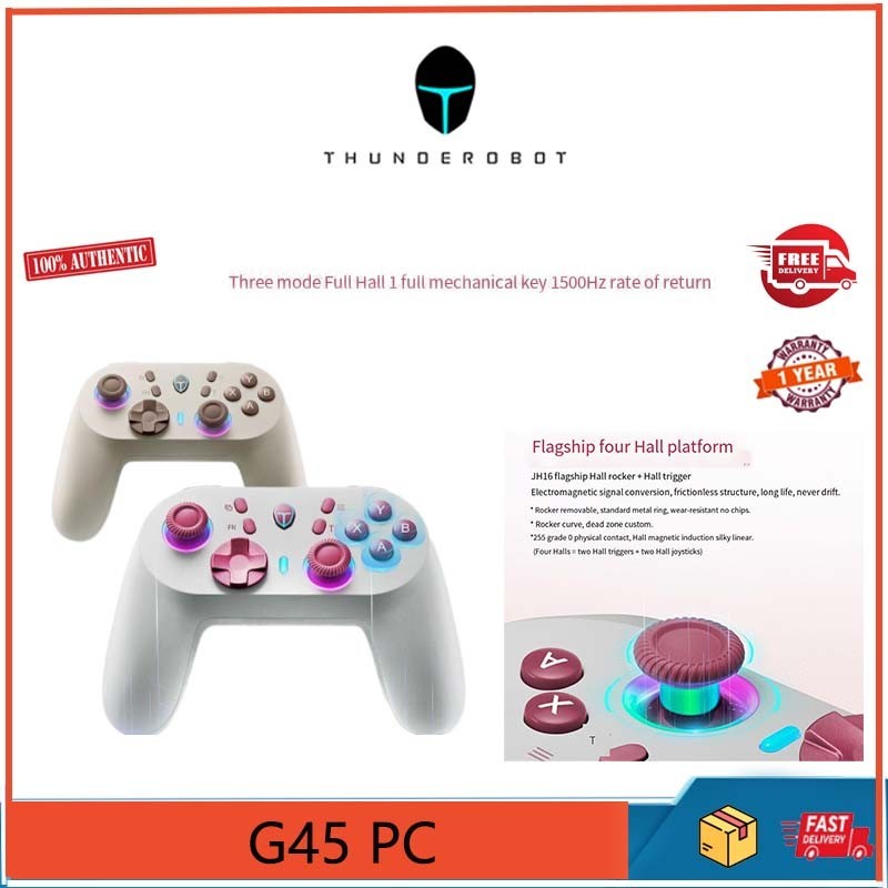 THUNDEROBOT G45 PC version game handle Wireless/wired/Bluetooth Three ...