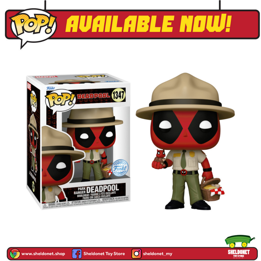 Funko Pop! Marvel: Deadpool - Park Ranger [Exclusive] | Shopee Malaysia