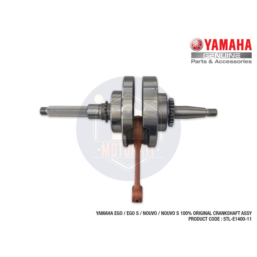 YAMAHA EGO EGOS EGO S NOUVO NOUVOS NOUVO S 100% ORIGINAL CRANKSHAFT ASSY CRANK CONNECTING ROD ...