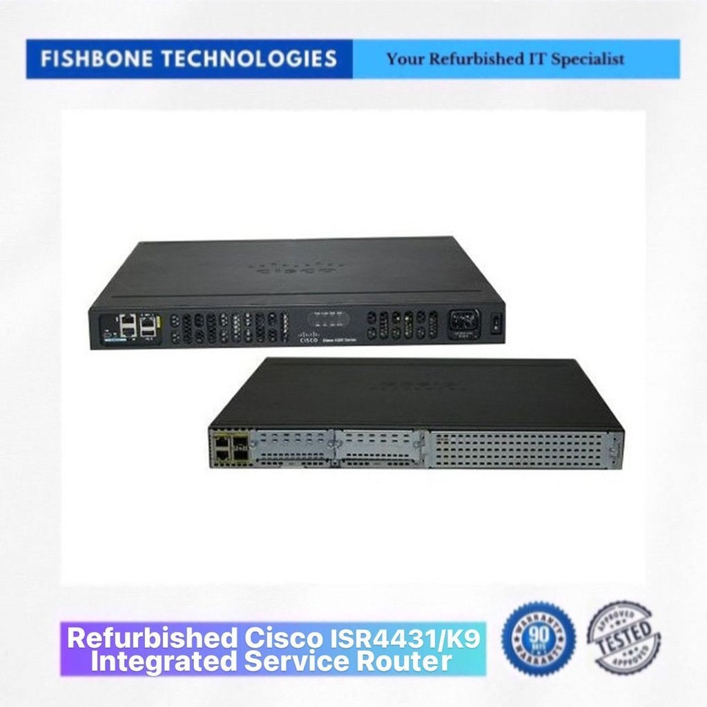 Refurbished Cisco Integrated Service Router ISR4431/K9 | Shopee Malaysia
