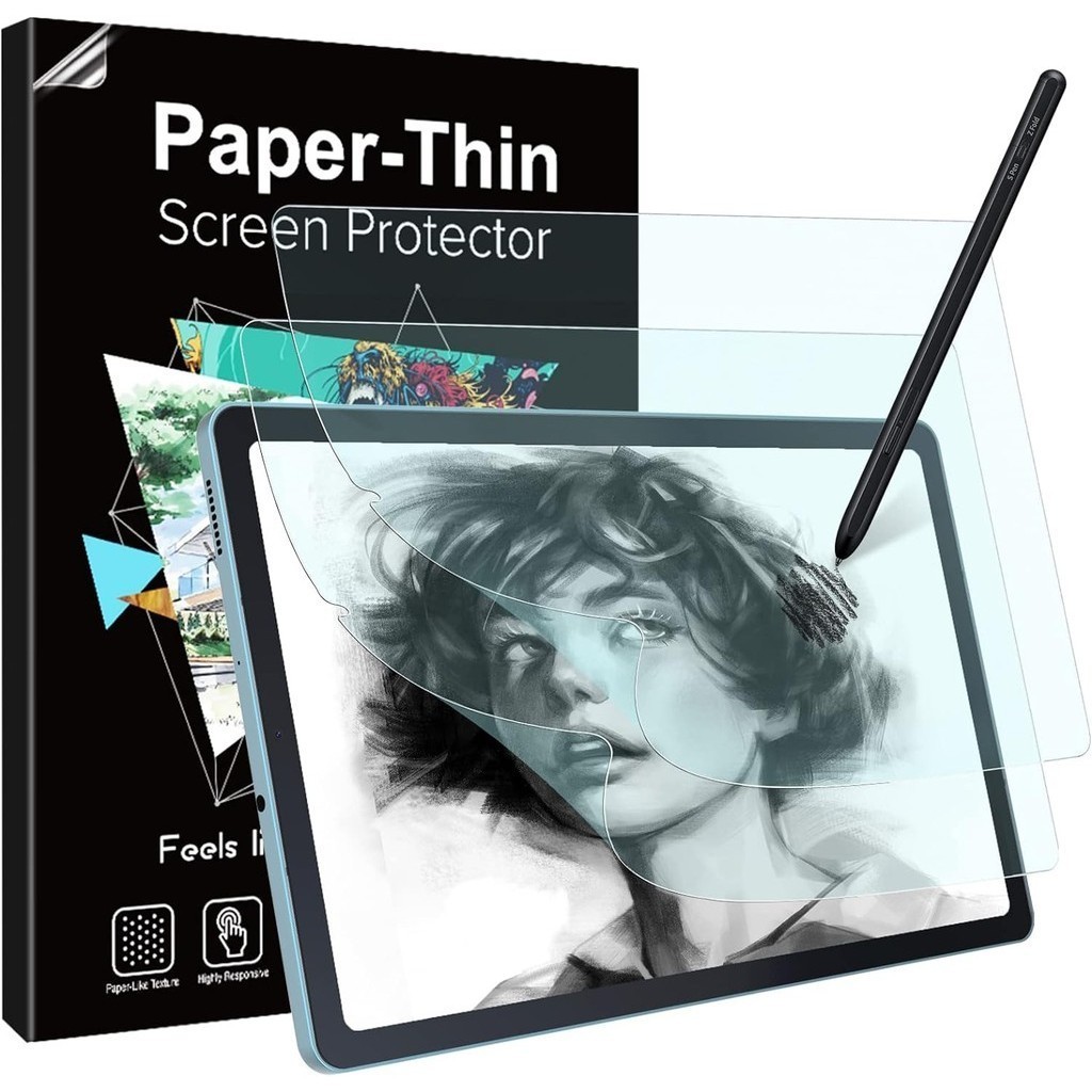 MOKO Matte Paper Like Screen Protector for Galaxy Tab S6 Lite 10.4 Inch ...