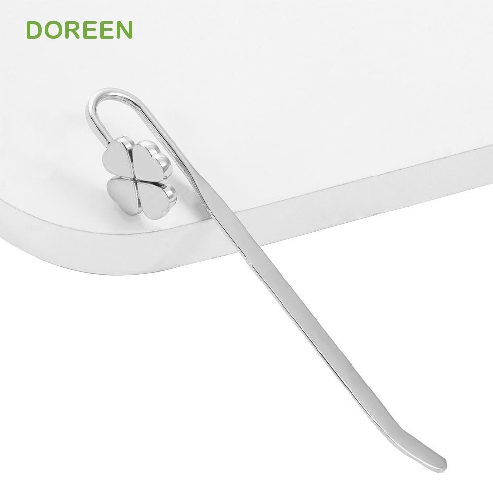 DOREEN Bookmarks Metal Escolar Clover Book Marks | Shopee Malaysia