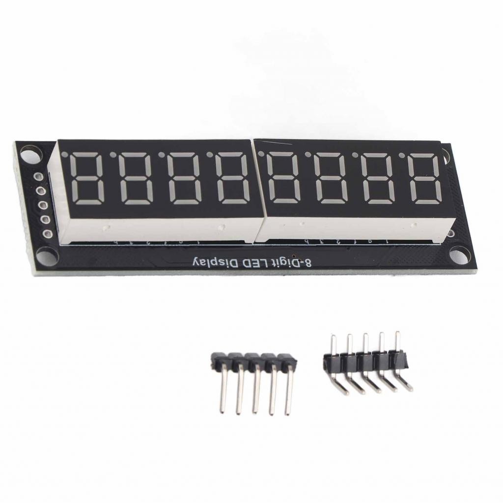 Treee Digital Tube Display Module Easy Installation 8 Digit 7 Segment Wide Application LED Board ...