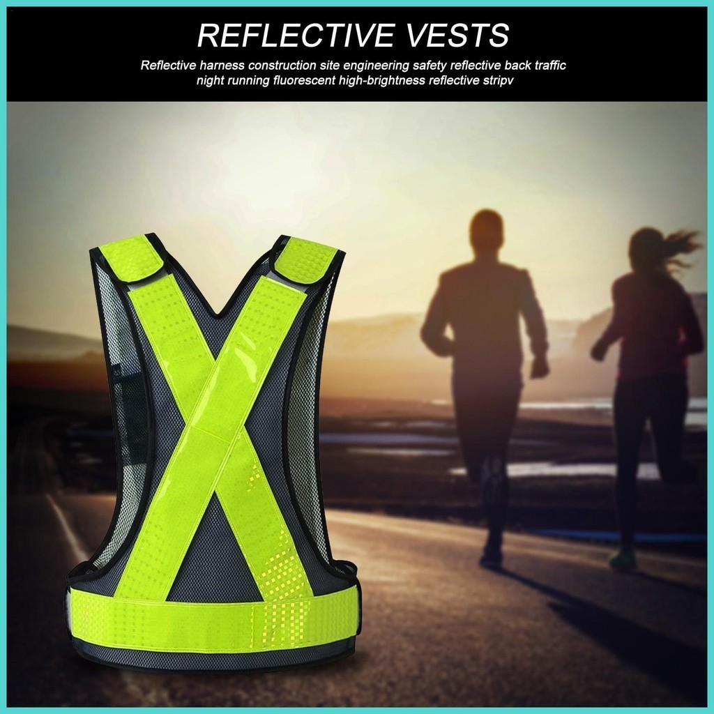 Garter Reflective Vest-High Visibility Reflectors For Motorcycle ...