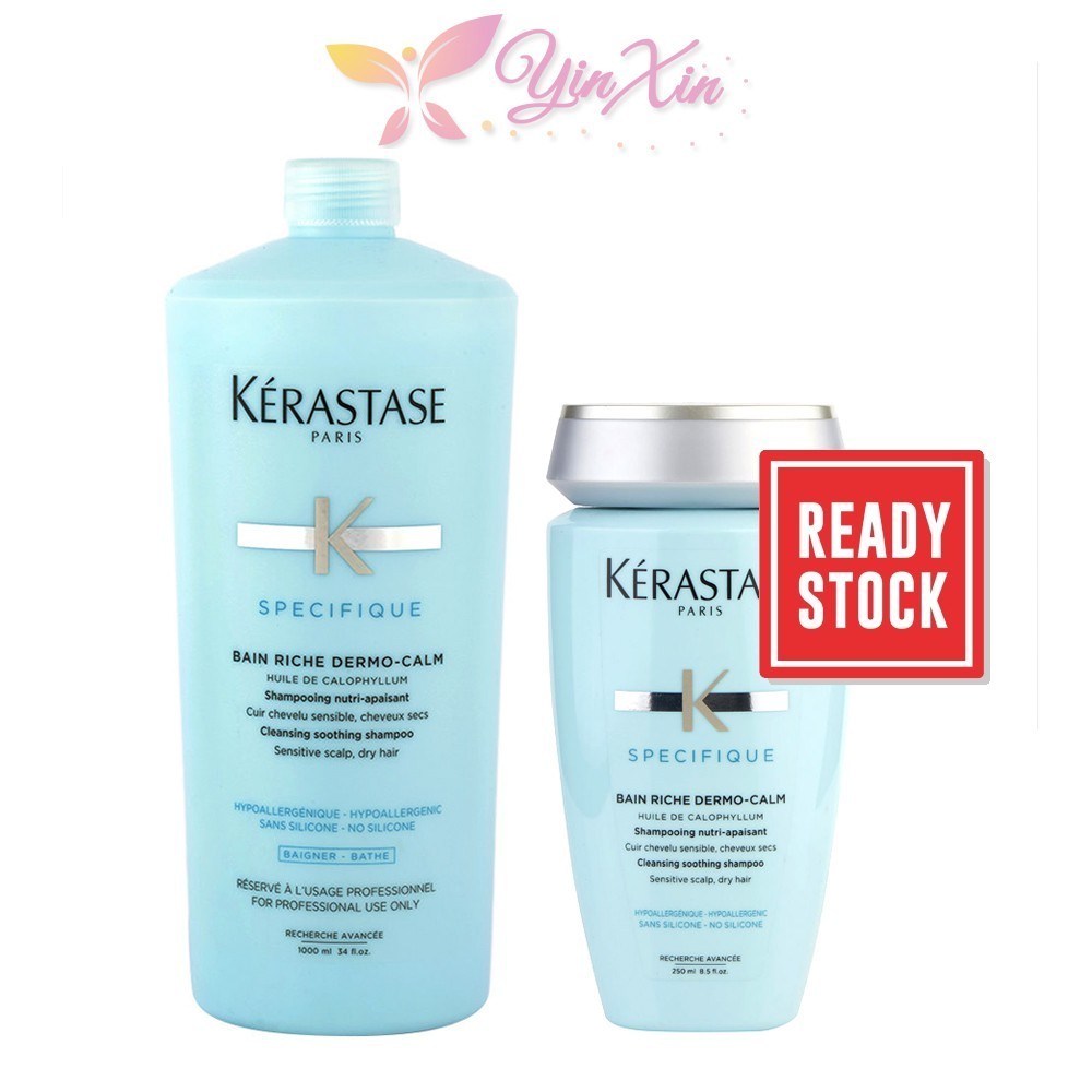 Kerastase Specifique Bain Riche Dermo-Calm Shampoo (250ml/1000ml ...
