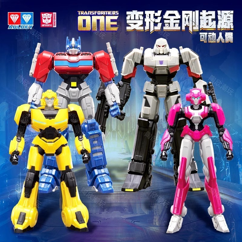 Transformers Origin Optimus Prime Bumblebee Action Figure Movie ...