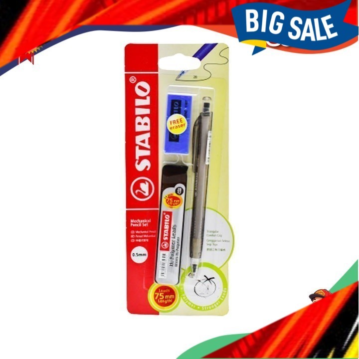 Set Pensil Stabilo Mechanical Pencil Set, Mechanical Pencil Stabilo ...
