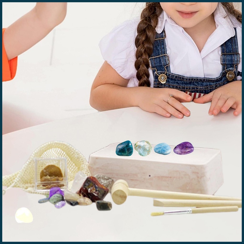 Gemstone Dig Kit STEM Educational Toys Excavation Gem Kit Archaeology ...