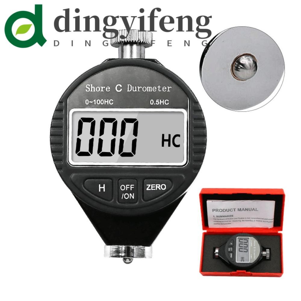 DINGYIFENG Digital Durometer For Plastic Leather HA HD HC Hardness ...