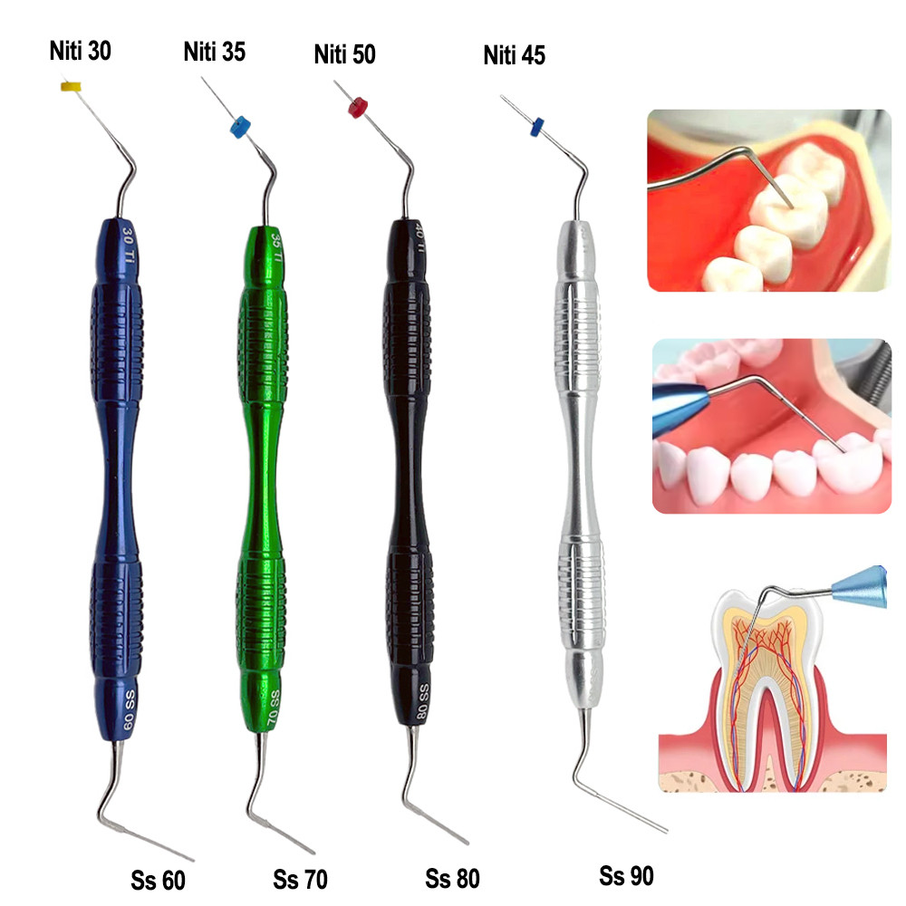 Dental Endodontic Hand Plugger Dental Gutta Percha Filler Oral Root ...