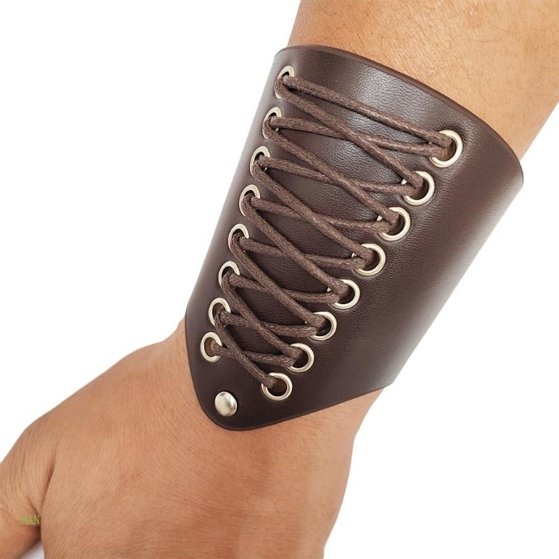 HAN Medieval Punk Vintage Wrist Guard for Men Fashionable for Parties ...