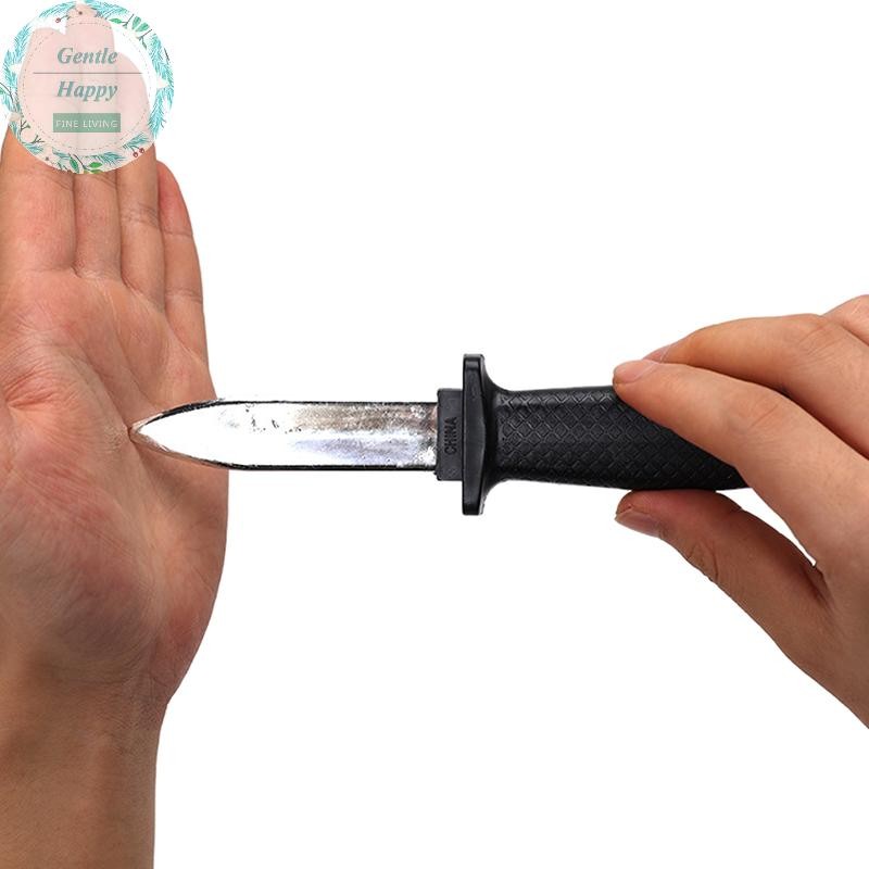 GentleHappy Trick Dagger Knife Retractable Slide In Blade Fun Joke ...