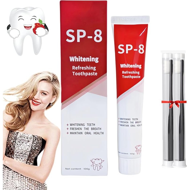 SP-8 Ultra Whitening Toothpaste, SP8 Probiotic Toothpaste, Probiotic ...