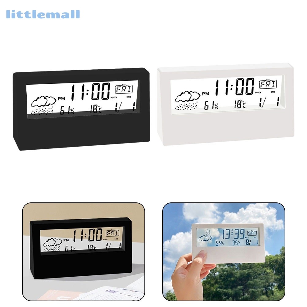 [LLMA] Thermo-Hygrometer Clock Creative Weather Display Electronic ...