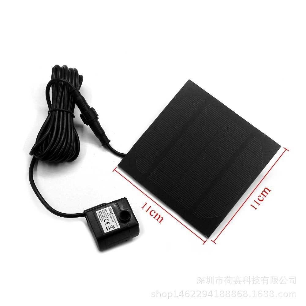 Solar Micro DC Brushless Square Water Pump Fountain Garden Pond Fish ...