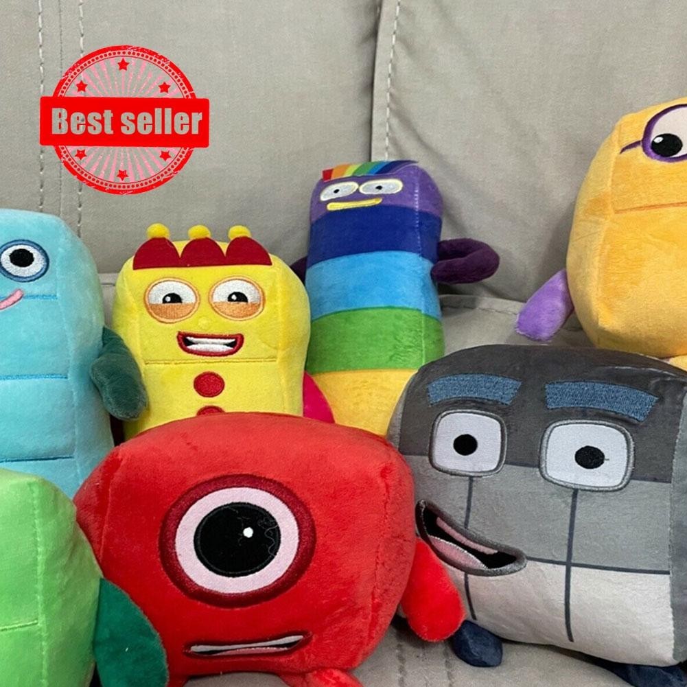Numberblocks Plush Doll Cartoon Number Plush Doll Toy Stuffed Toys ...