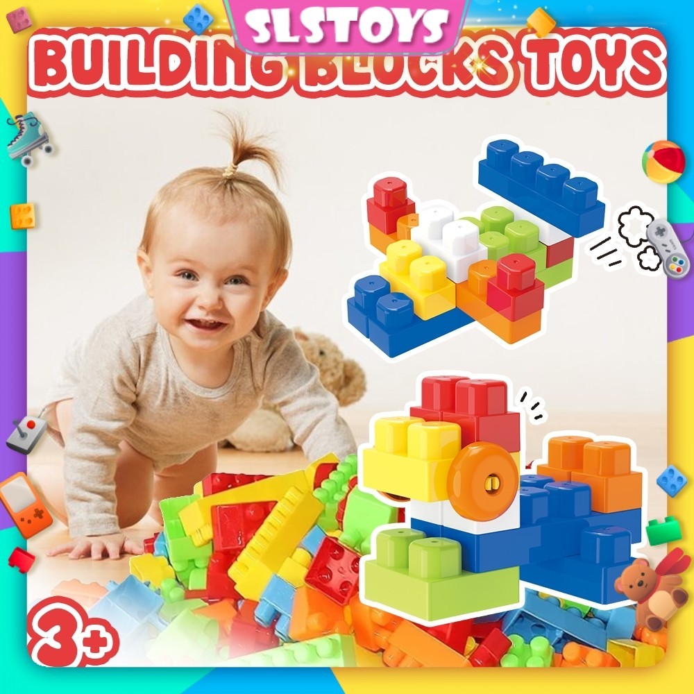 Building Blocks Assembly Educational Play And Learn Gift Toys Boy Girl ...