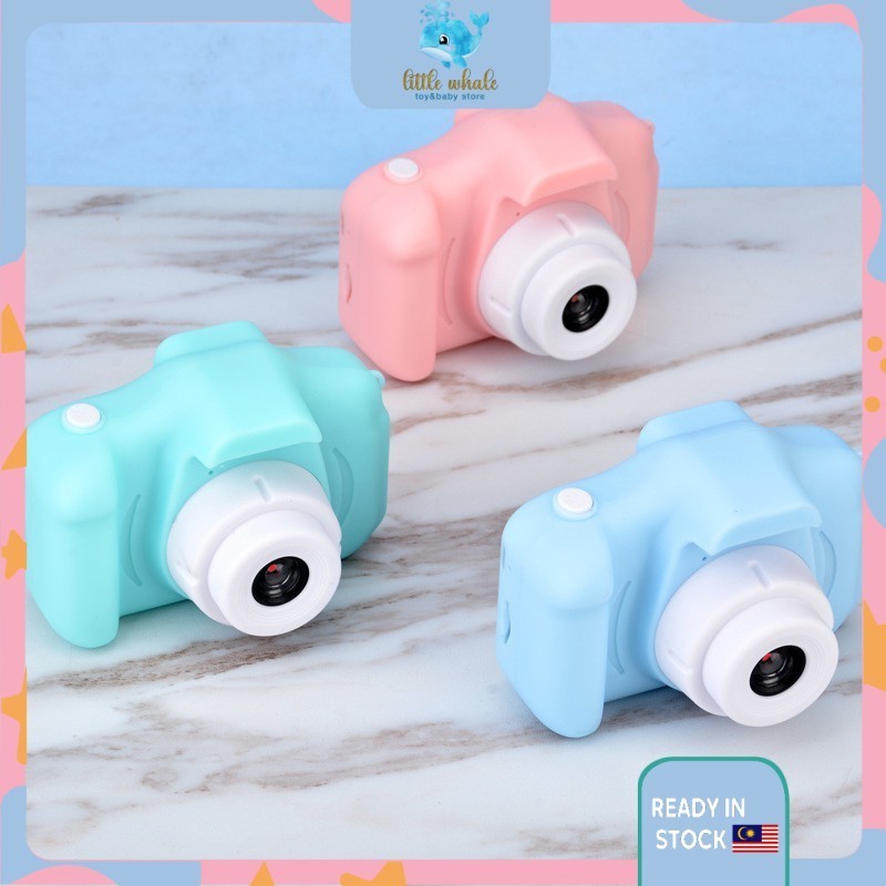 🐳Kids Digital Camera 8MP Video Toy Shockproof Child Photograph | Shopee ...