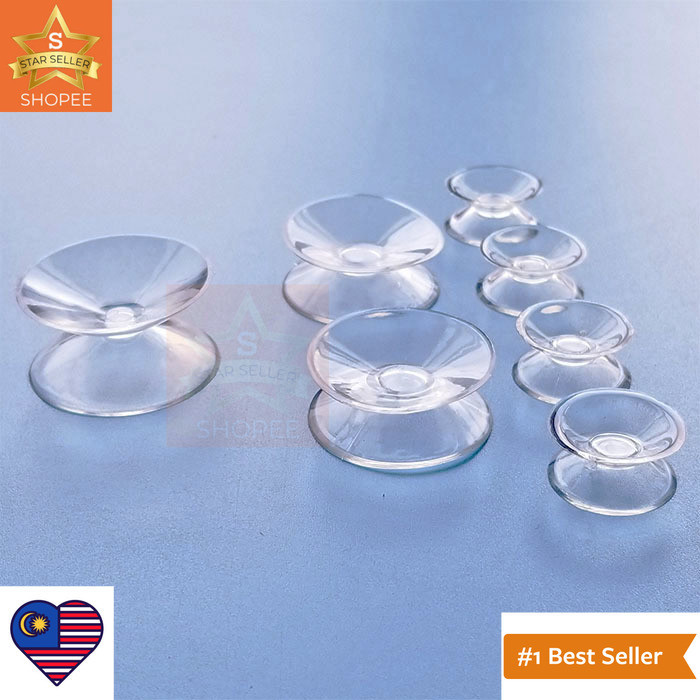 (MW)20/30/35mm PVC Double Sided Suction Cups / Table non-slip Suction ...