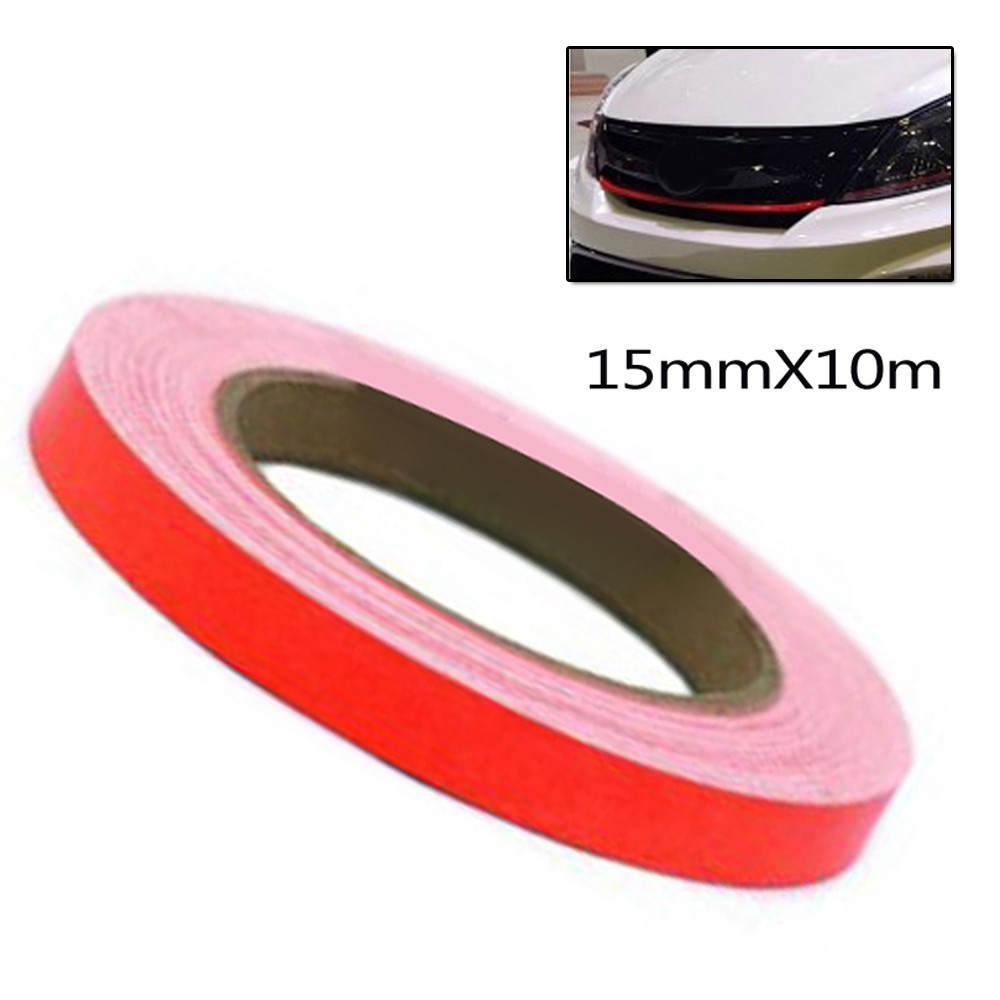 Ready stock Red Lining Reflective Vinyl Wrap Film Car Sticker Decal ...