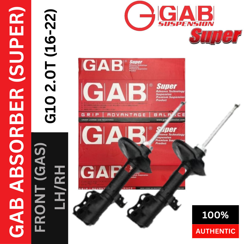 Original GAB Super Absorber - FRONT & REAR GAS MAXUS G10 2.0T (16-22 ...
