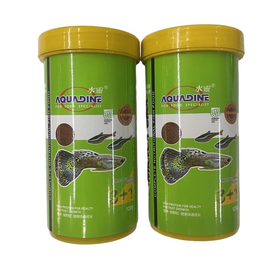 2 x Bundle Aquadine Micro Floating Pellet (2 x 120g) | Shopee Malaysia