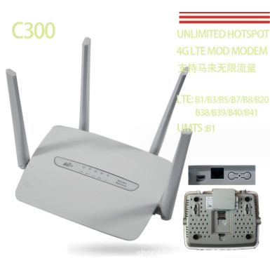 C300 (UNLOCKED) Modem Modified NEW CPE LTE OEM modem unlimited hotspot ...