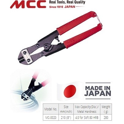 MCC 8" MIDGET CUTTER MC-0020 Made In Japan | Shopee Malaysia