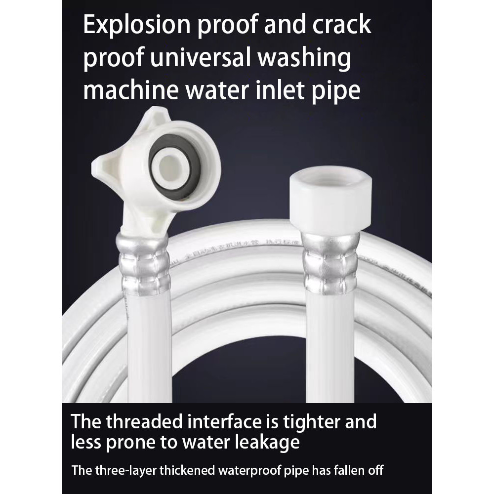 [JJW] Universal Automatic Washing Machine Water Inlet Pipe PVC ...