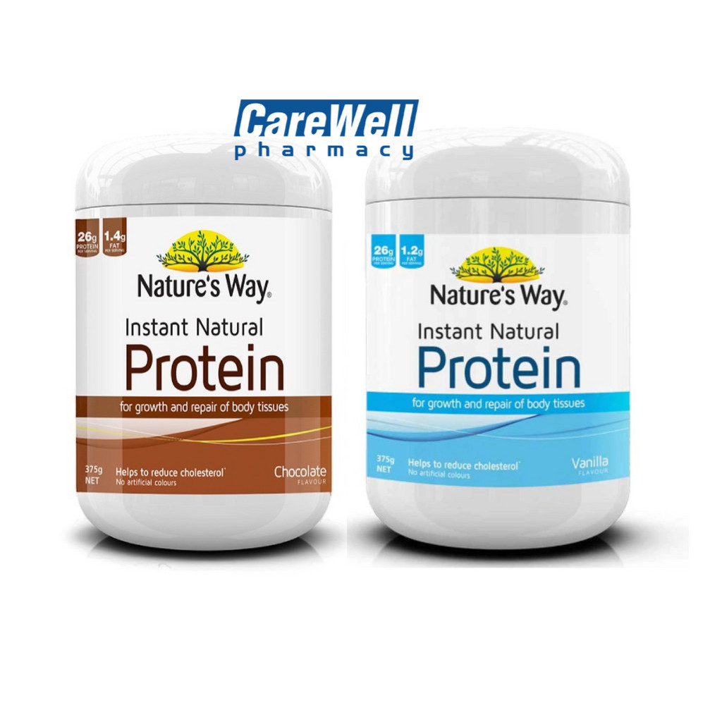 NATURE'S WAY INSTANT PROTEIN VANILLA | CHOCOLATE 375G (EXP:04/2026 ...