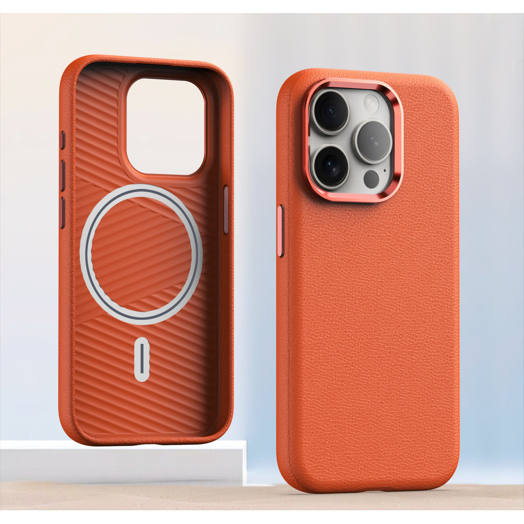 For iPhone 15 14 13 12 Promax 15Plus Casing Luxury Ultra Thin Built-In ...