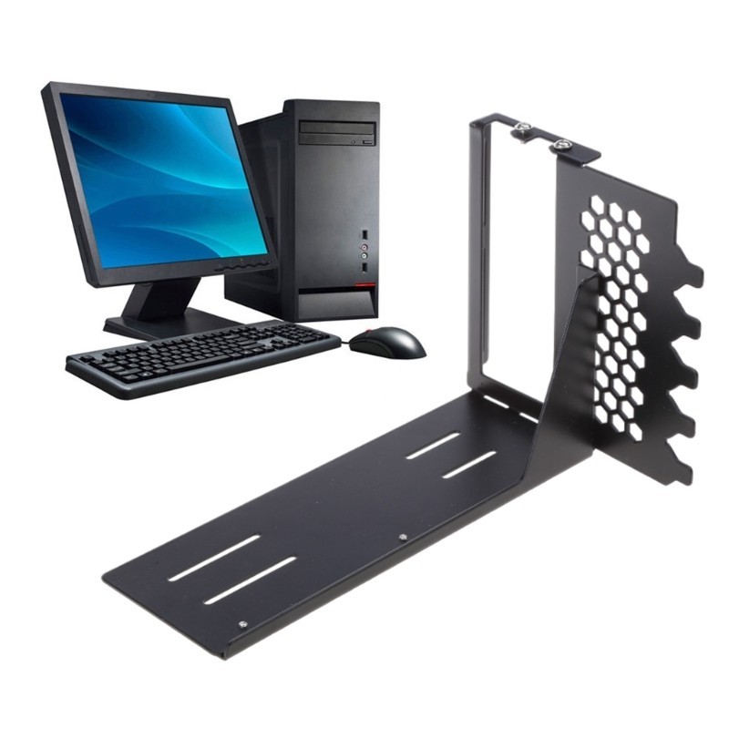 R* SXJ-B GPU Vertical Metal Bracket for Converting Graphics Card Angle ...