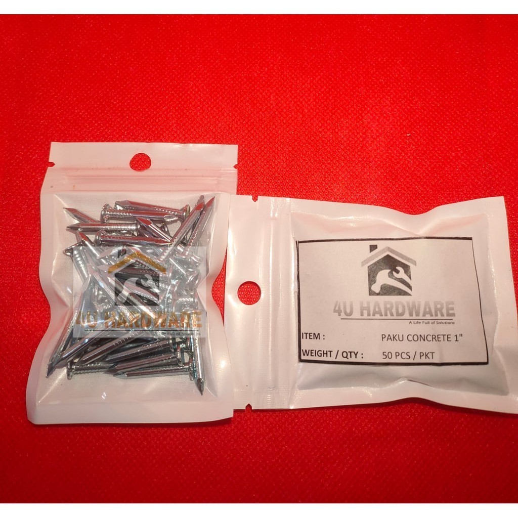 Concrete Nails / Paku Concrete / Paku Batu / Paku Dinding / 钢钉 (1" / 1. ...