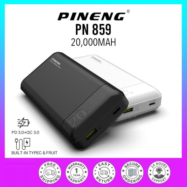 Power Bank Pineng PN-859 20000mAh | Shopee Malaysia